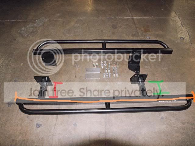 Help: looking for shrockworks rock slider dimensions | Nissan XTerra Forum