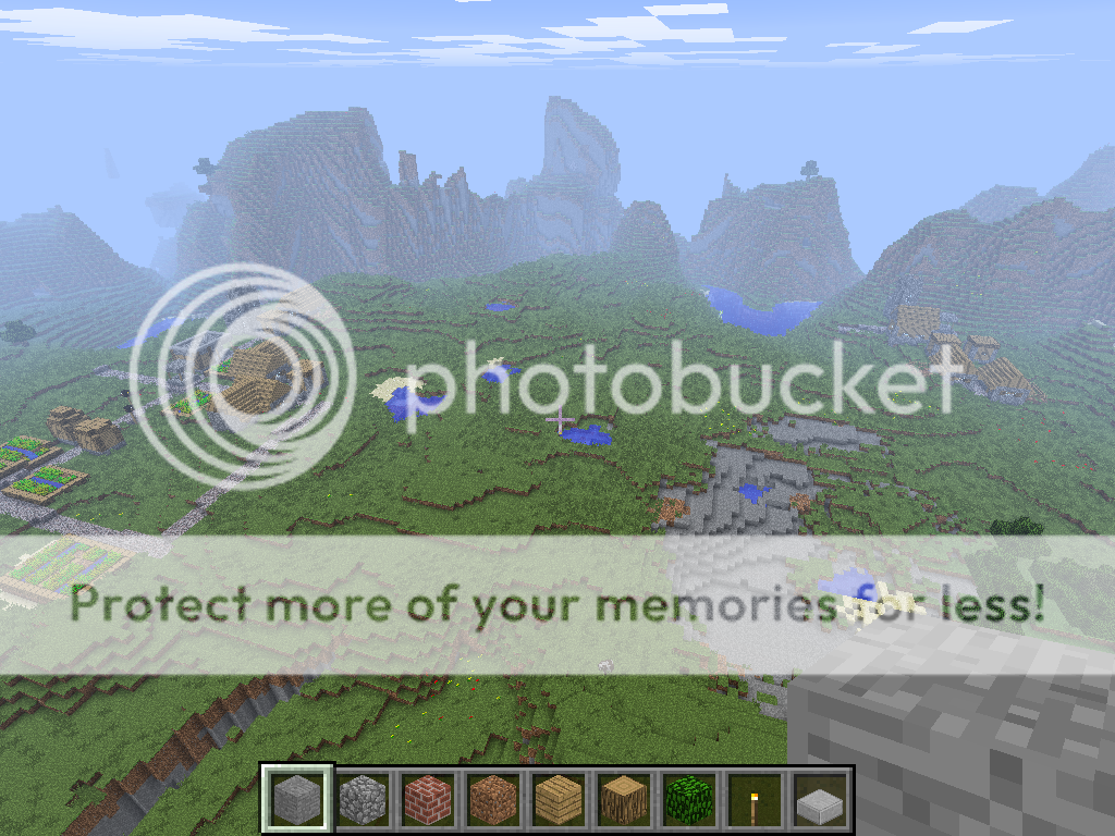 2 Villages near eachother next to mountains, desert, ravine - Seeds ...