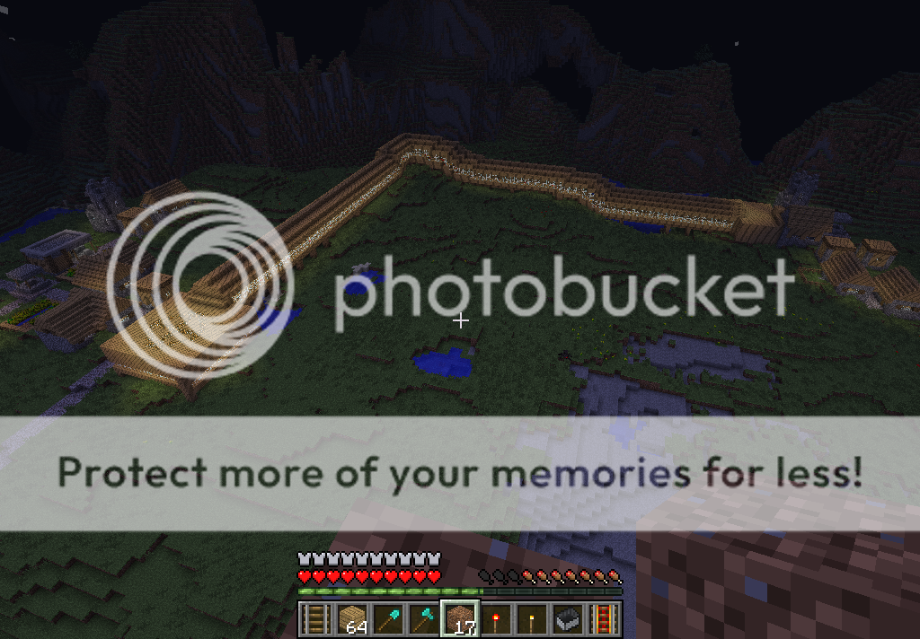 2 Villages near eachother next to mountains, desert, ravine - Seeds ...